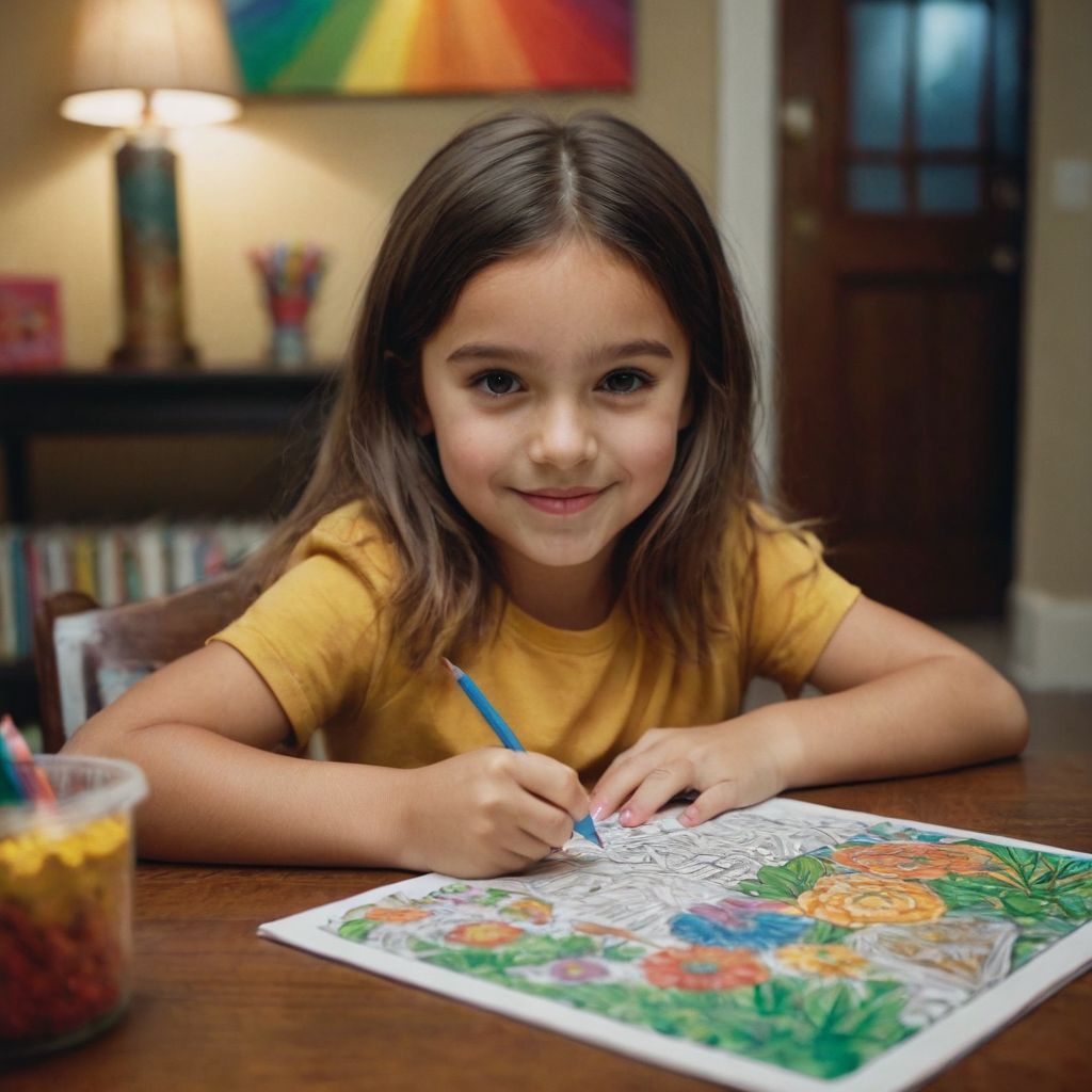 Calm the Chaos: How Childrens Coloring Books Nurture Emotional Well ...