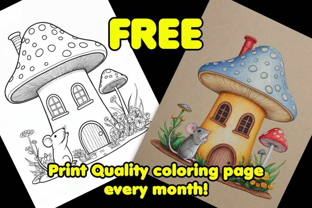 Free Printable Coloring Pages | Phi McRee Designs - Phi McRee Designs